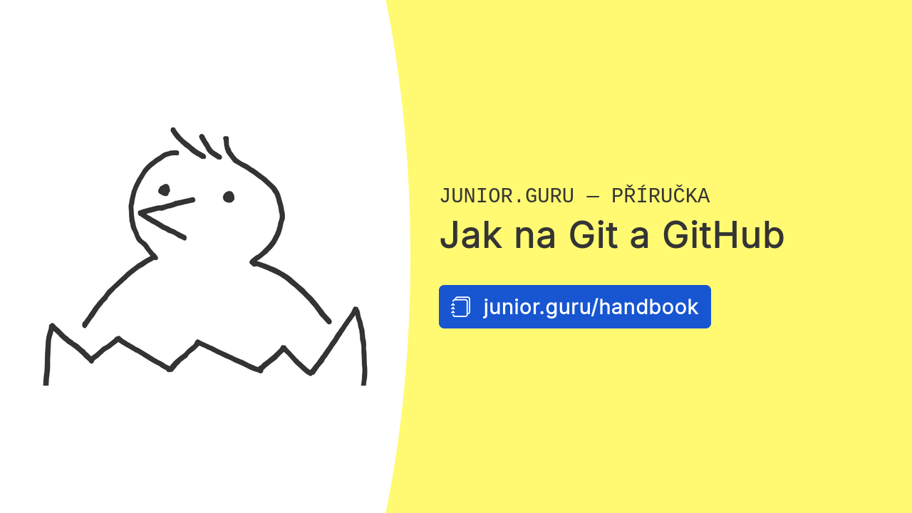 Jak na Git a GitHub