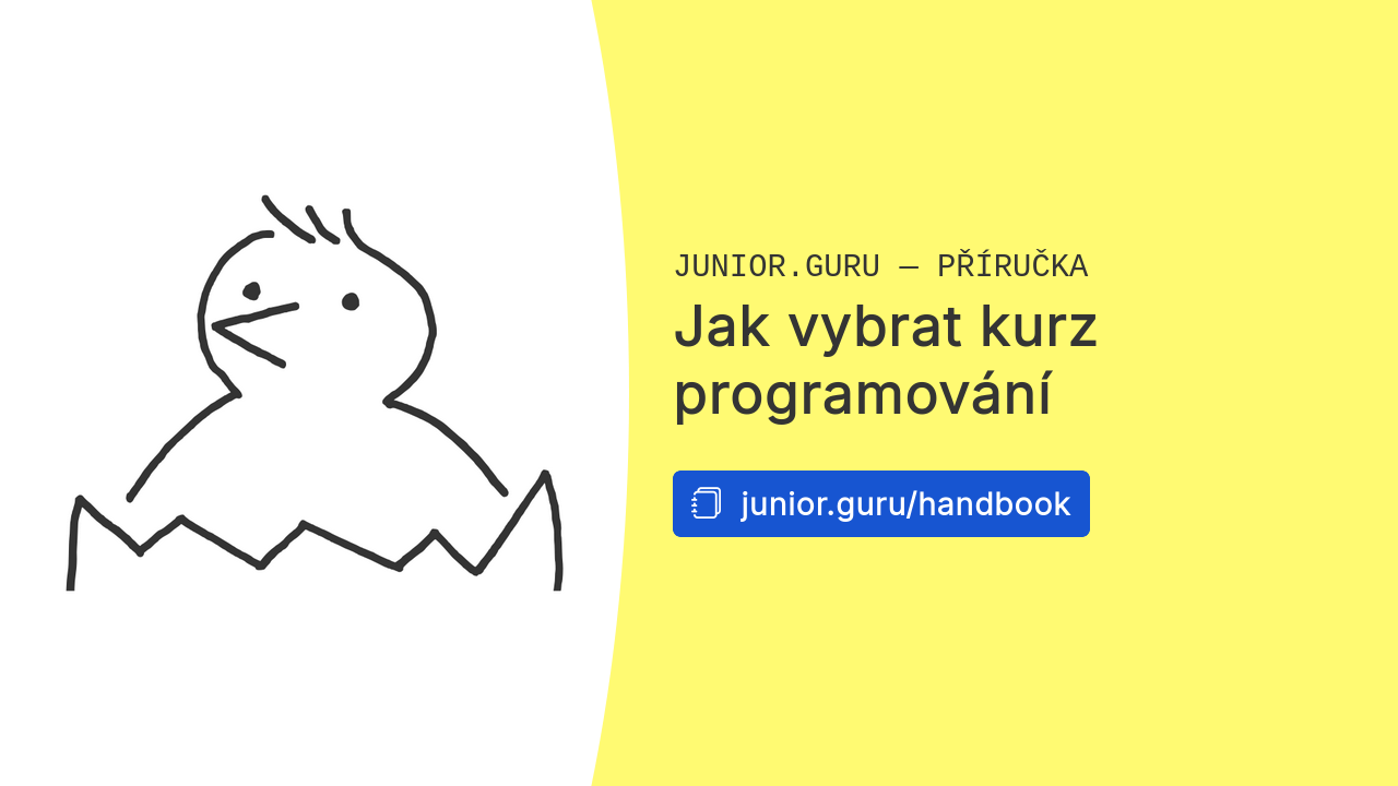Jak vybrat kurz programování